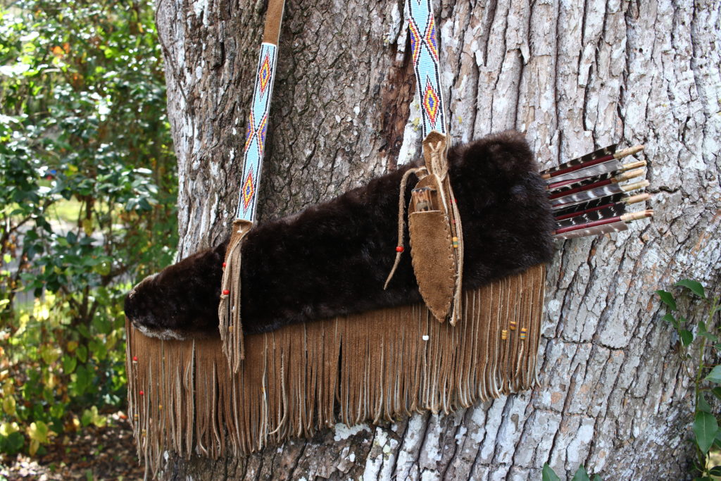 Otter Skin Arrow Quiver - Gill's Primitive Archery