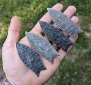 Paleo Atlatl Hunting Points - HuntPrimitive