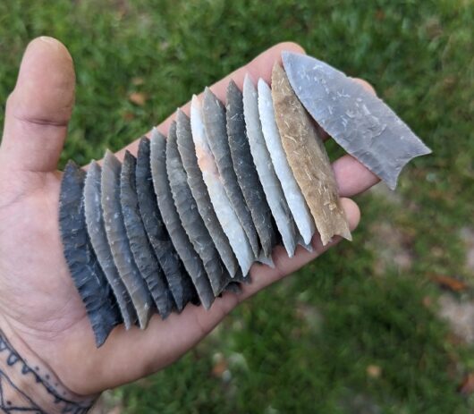 Paleo Atlatl Hunting Points - HuntPrimitive